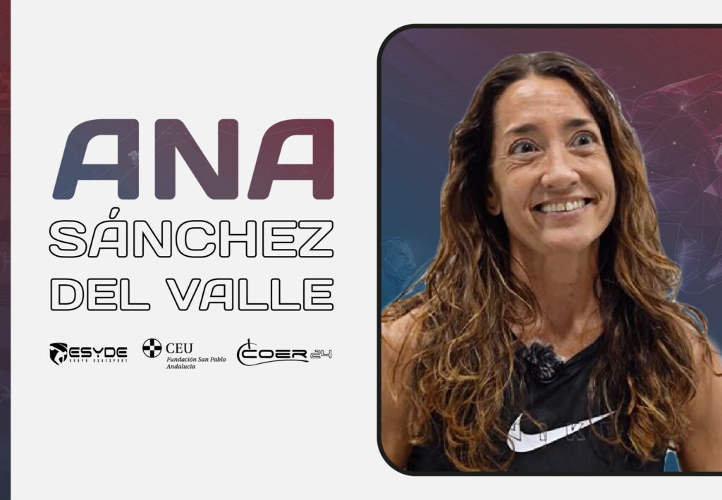 Ana Sánchez del Valle, ponente del COER 2024